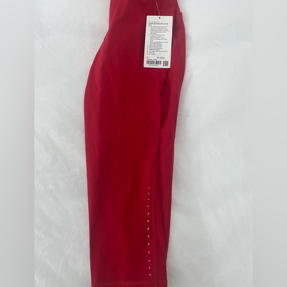 lululemon athletica | Other | New Lululemon Red Size 6 Speed Swift ...